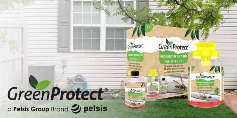 New Green Protect Wasp and Flying Insect Trap! - Pelsis