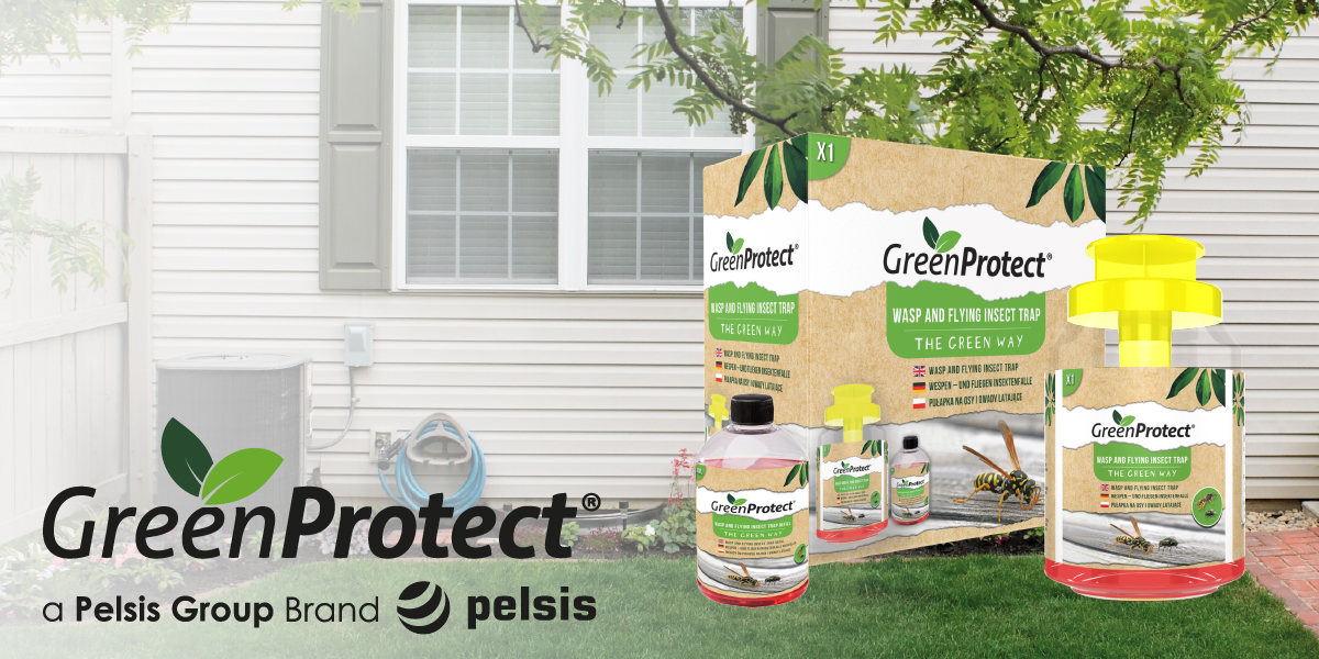 New Green Protect Wasp and Flying Insect Trap! - Pelsis